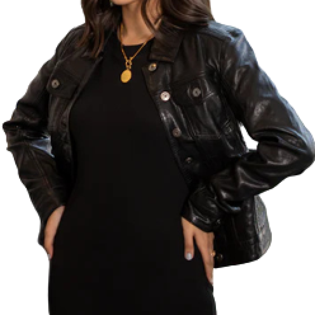 Leather Jacket For Women Made off Lambskin/Sheep Leather – Leather Wardrobe