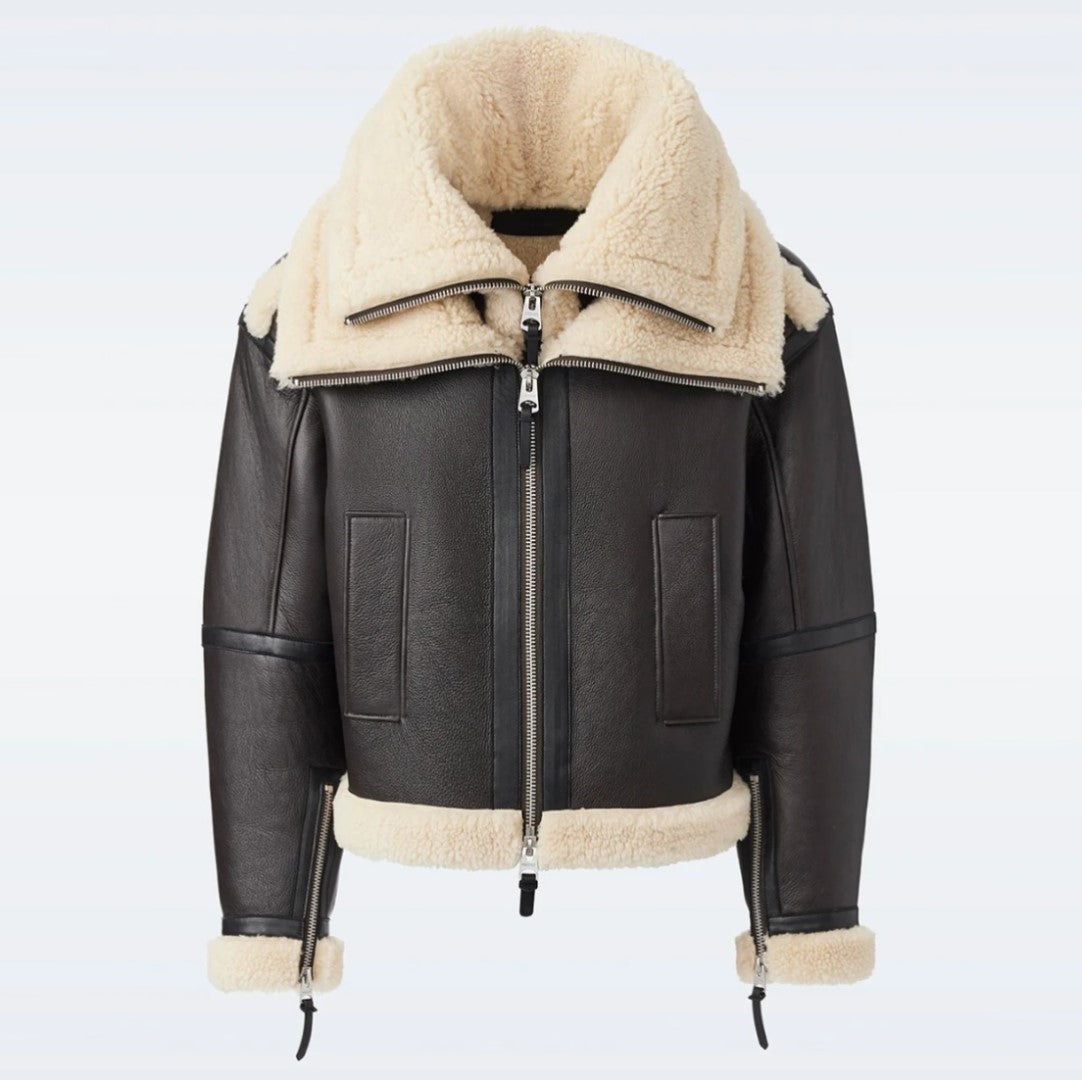 Leather Jacket For Men With Double Zip Closer Unique Design – Leather ...