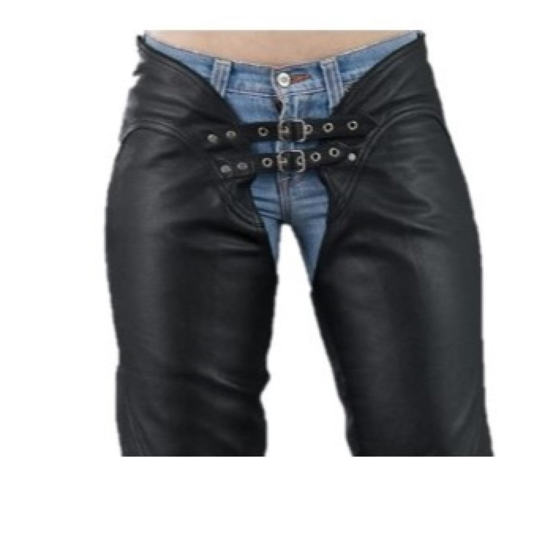 Genuine Leather Chaps For Men and Women - Motorcycle Chaps 100% Pure ...