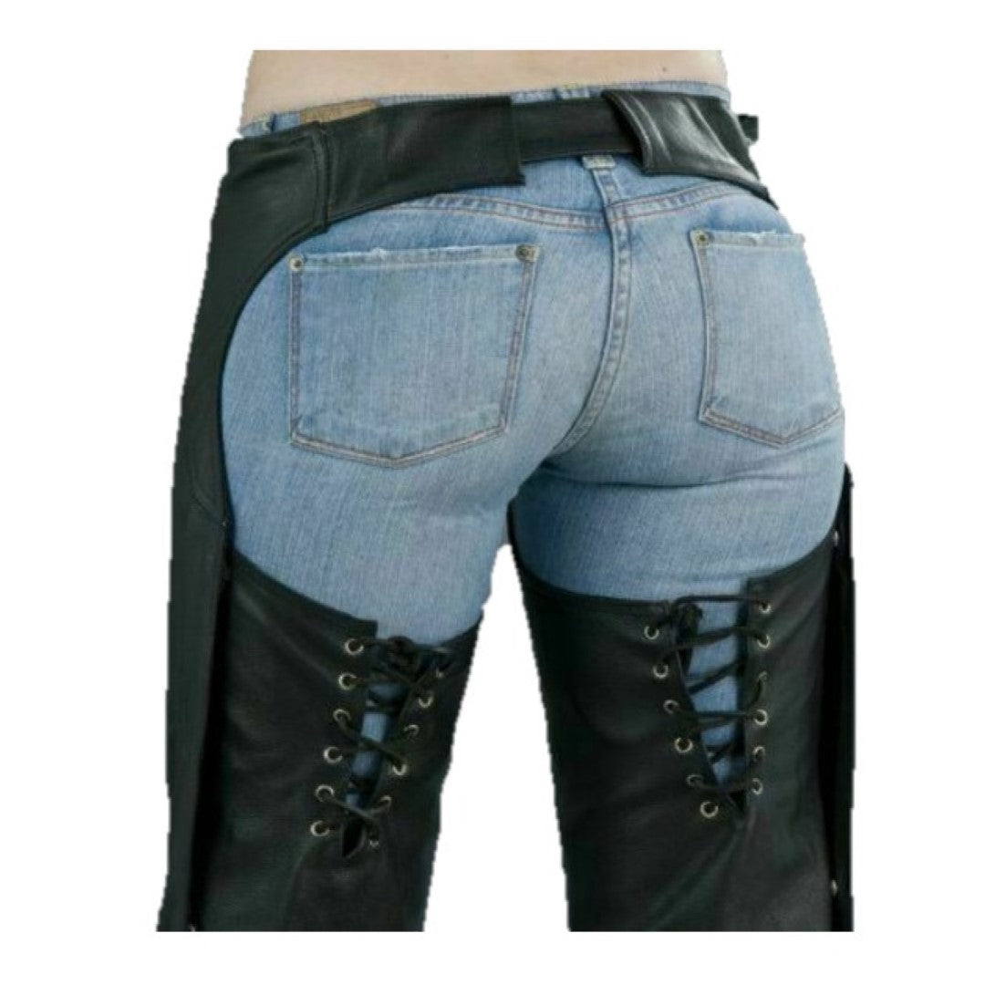 Genuine Leather Chaps For Men and Women - Motorcycle Chaps 100% Pure ...
