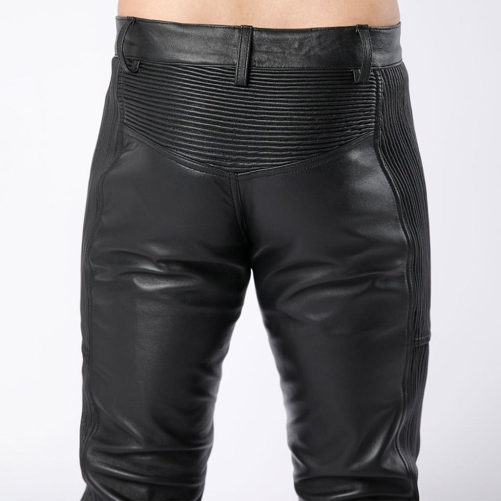 Side & Back Lined Men's Sheep Leather Pants – Leather Wardrobe